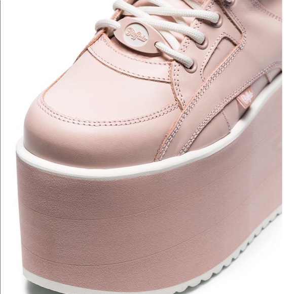 Buffalo London | Shoes | Buffalo London Towers High Pink Leather ...